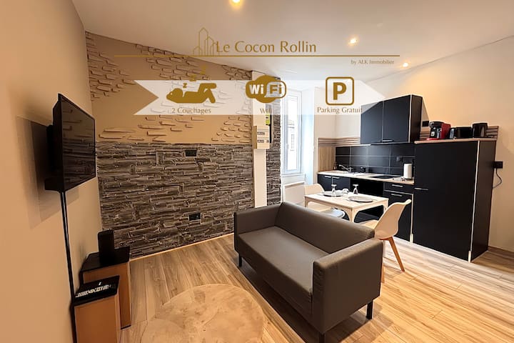 Le Cocon Rollin - Moderne & Confort - Roanne