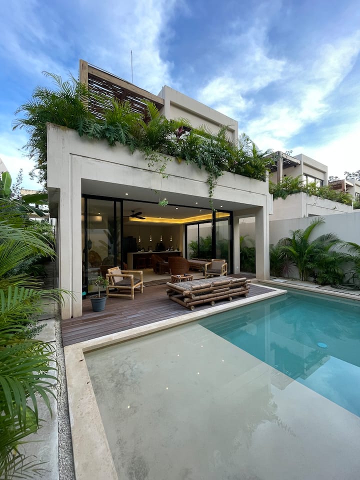 Luxury Villa With Private Pool In The Jungle - Paradise Beach