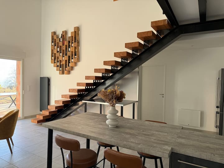 Appartement Spacieux Avec Vue Sur Les Alpes - Anjou