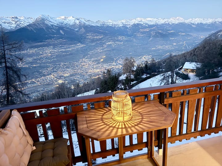 Charming Studio - 4 Valleys - With Beautiful View - Veysonnaz