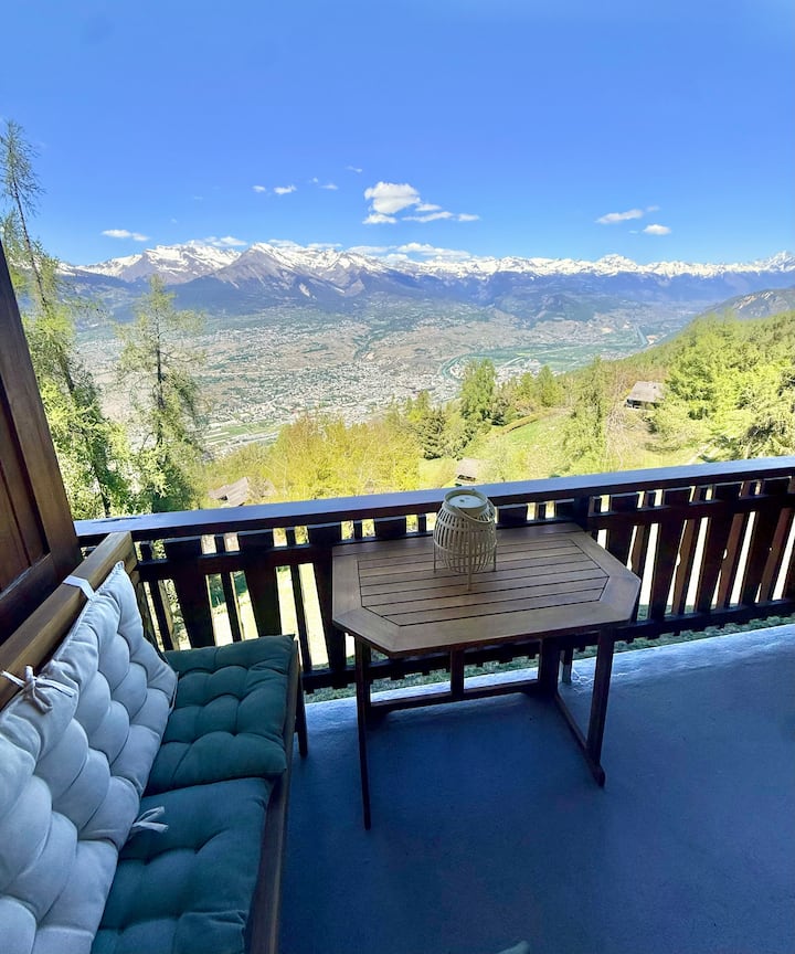 Charming Studio - 4 Valleys - With Beautiful View - Veysonnaz
