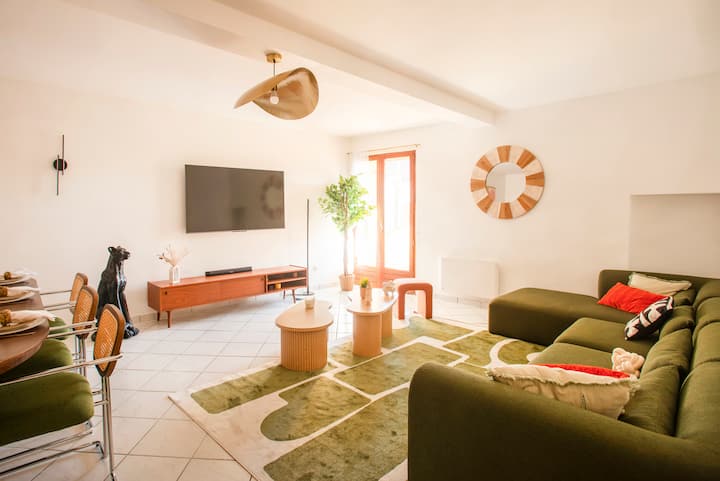 Casa Dina -130m2 Jardin Terrasse - Chalon-sur-Saône