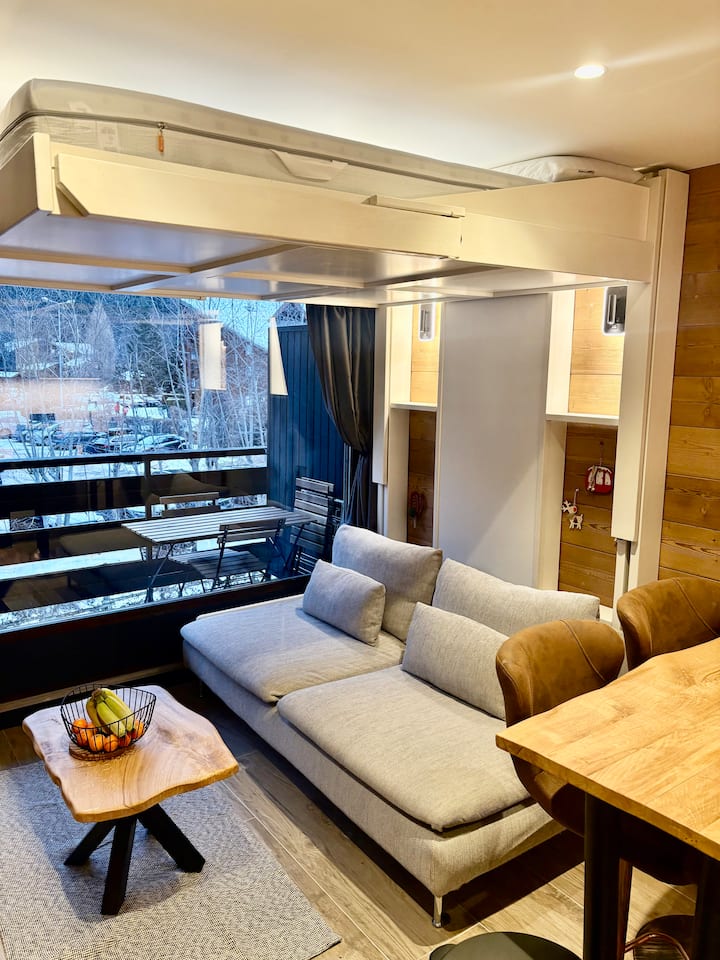 Studio Premium ·Tour Mt-blanc · Piscine ·Vue Miage - Les Contamines-Montjoie