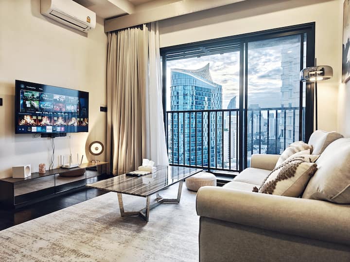 月租 7 折｜Park Thonglor 地标高端公寓・两居・优雅高品质・舒适宜居・近 Bts - Bangkok