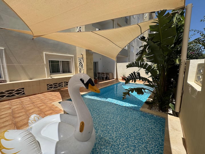 Piscine Privée Jacuzzi Vip + - Monastir