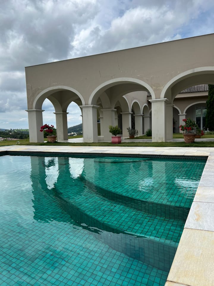 Casa Alto Padrão A 5 Min Do Centro De Serra Negra - Amparo