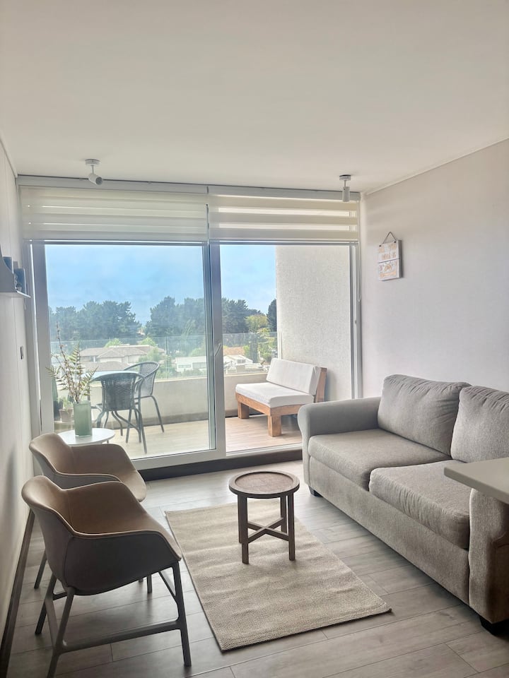 Precioso Departamento Con Vista Al Mar - Concón