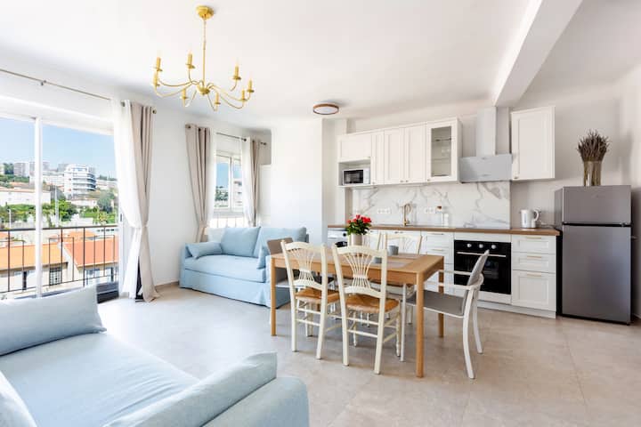 Spaceful Flat In 3 Min To Promenade Des Anglais - Nizza