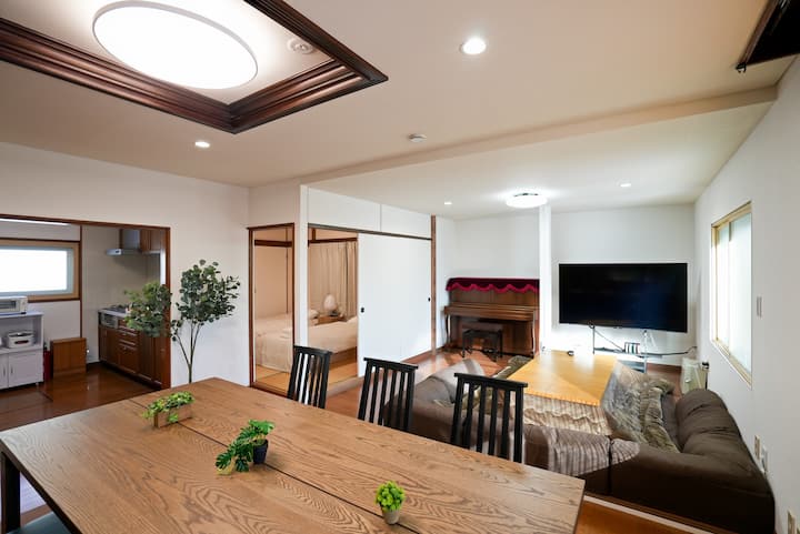 【Sale】sapporo | Private House | 6pax | Golf/ski30m - 札幌市