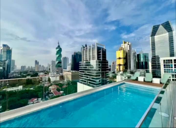 Cute Tornillo View Apt Rooftop Pool - Panama