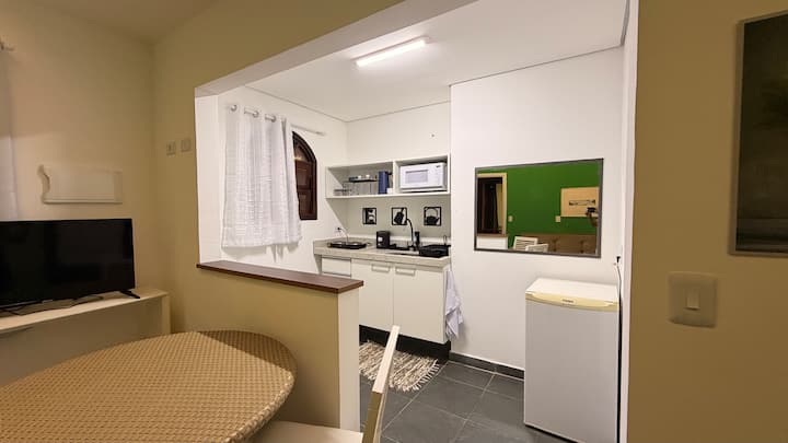 Aek Resid Caramborê | Studio Piscina Compartilhada - Peruíbe