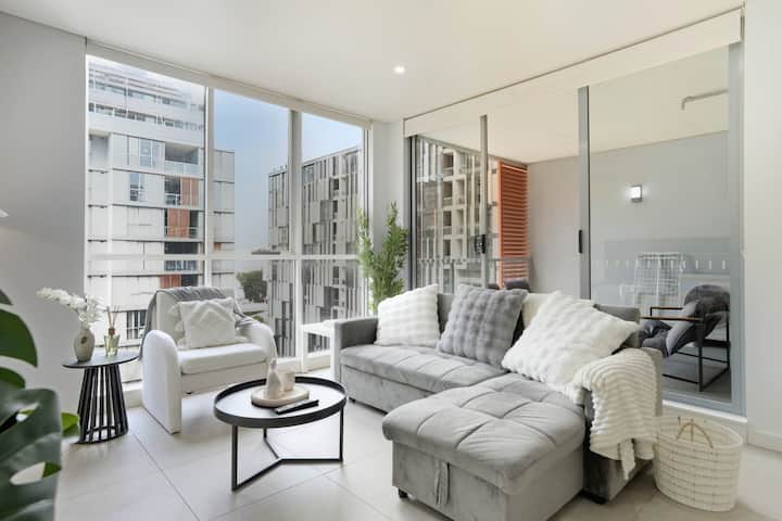 Mascot 2br With Free Parking |4 Min To Airport - Carlton