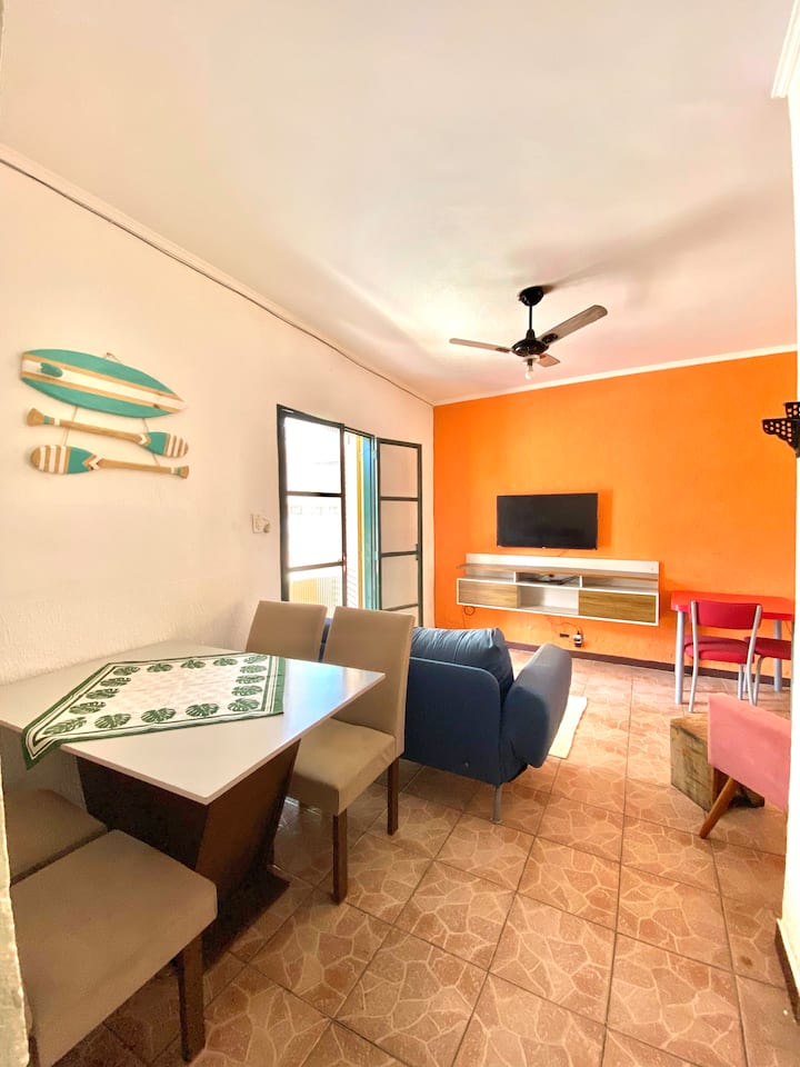 Apartamento à 200m Da Praia Do Itagua - Ubatuba