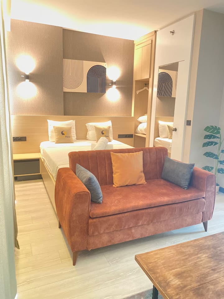 Sabiha Gökçen Hava Alanı Yanında Mutfaklı Lüks 1+0 - Sultanbeyli