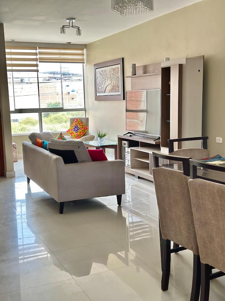 Departamento Amoblado En Chiclayo - Chiclayo