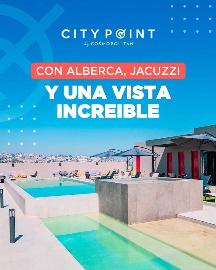 City Point Depa 2br Con Amenidades D533 - Tijuana