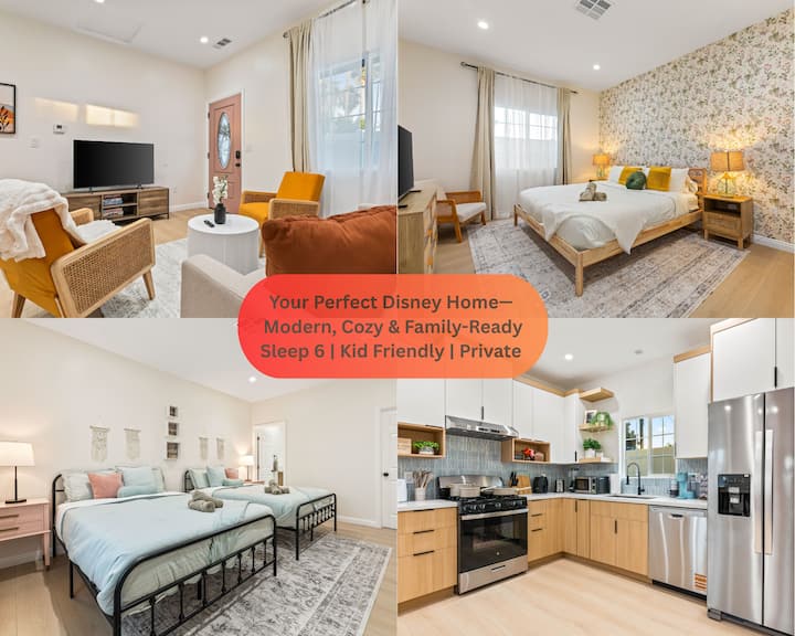 Disney Fun Stay • Bright, Modern, Family-friendly - Anaheim, CA