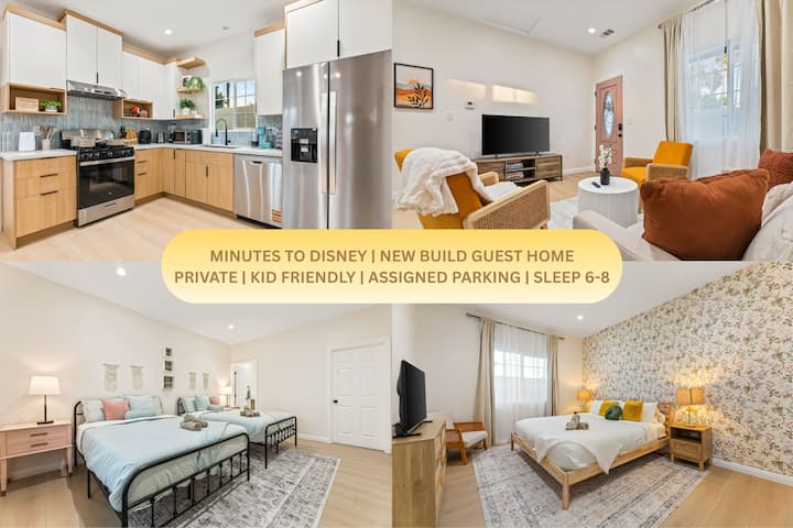 Bright New Build 2br Family Kid Home Near Disney - Anaheim, CA
