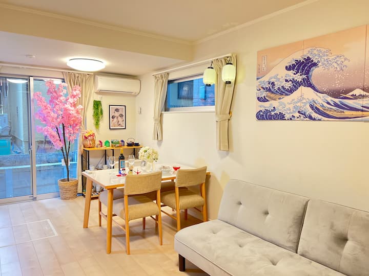 1ldk Kagurazaka, Entire 1st Floor, 4pax, Tokyo9m - Ginza