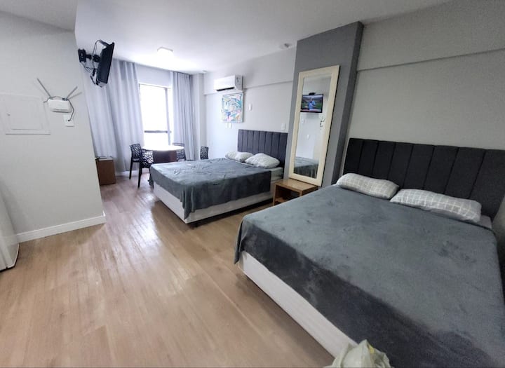 Apartamento Flat Próx. Salvador Shopping (Garagem) - Salvador, Brazil