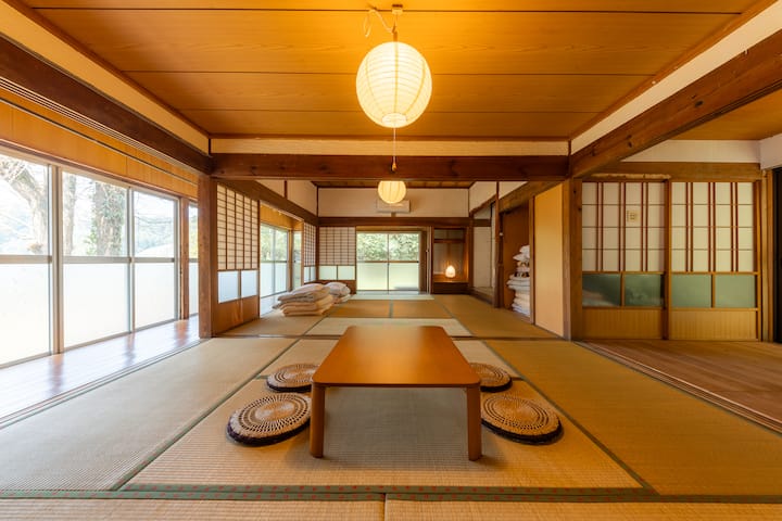 一棟貸古民家/最大6名/広々和室/ゆったりチェックアウト - 아마쿠사시