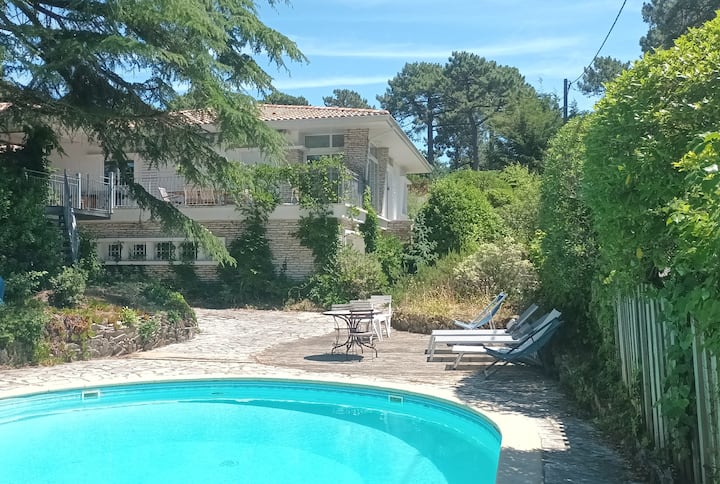 Abatilles Maison Familiale 5 Chambres Et Piscine - Arcachon