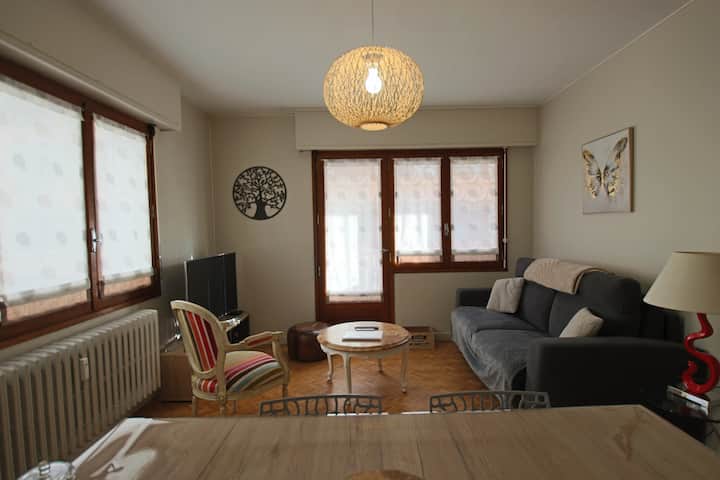 Appartement 55m², 1 Chambre, Centre-ville, Garage - Aix-les-Bains