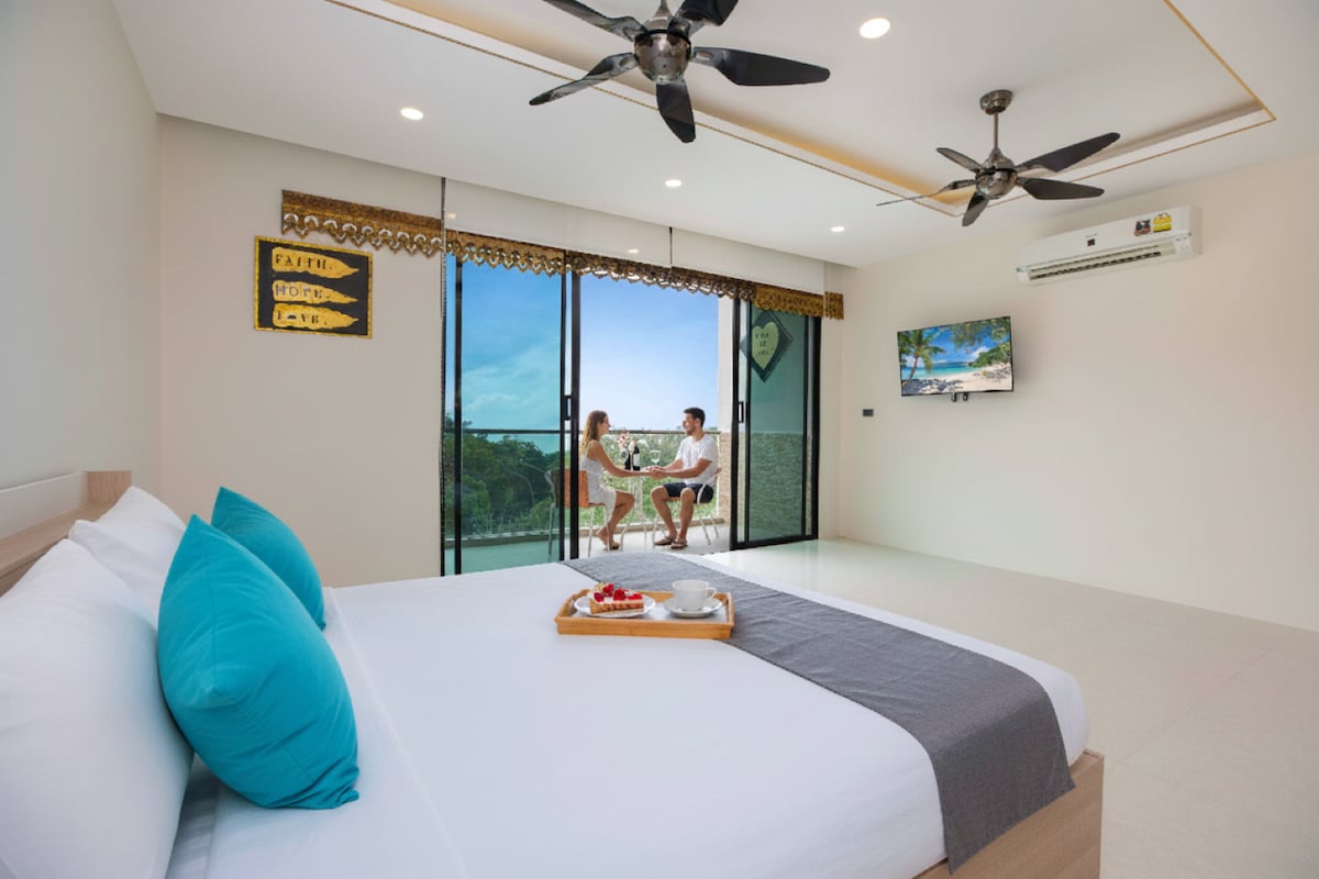 Chill Studio - Sea & Forest View - Flats for Rent in Pa Tong, Phuket ...