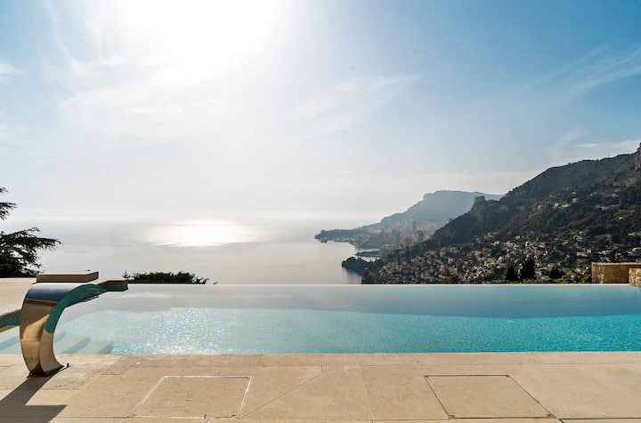 Tiny House Moderne | Vue Mer & Monaco | Piscine - Menton