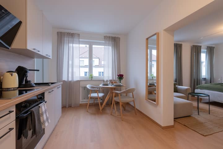 Sali | Design Studio Apartment Im Stadtzentrum - Trossingen