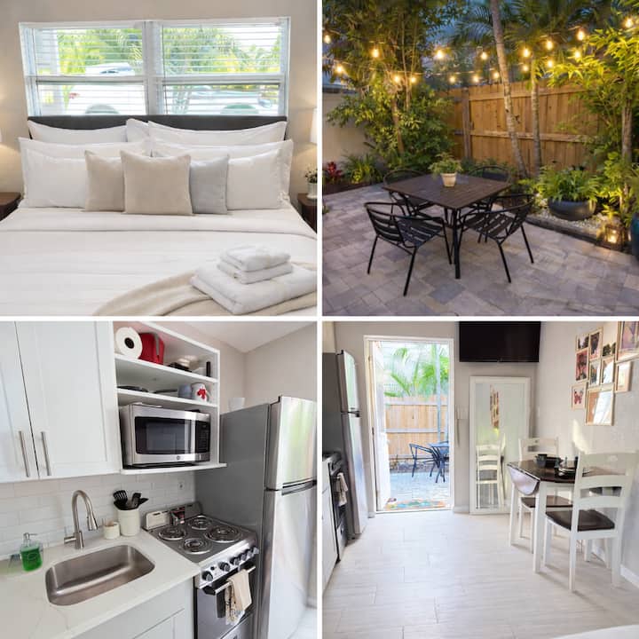 Immaculate Studio •Private Patio • Walkable Area - Indian Rocks Beach