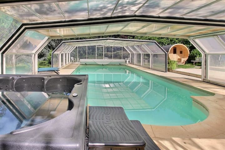 Manoir 6 Pers. Avec Piscine. Domaine De Lafayette - Brocéliande