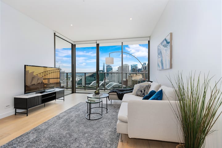 3br Luxury Cbd | Pool, Balcony & Fireworks Views - Sydney central station