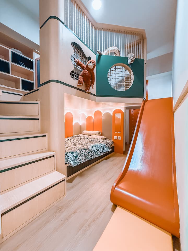 Safari-themed Family Apartment, Bekasi - Bekasi