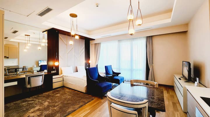 Günlük Kiralık Orman Manzara Lux 1+0 Daire, Maslak - Kumköy