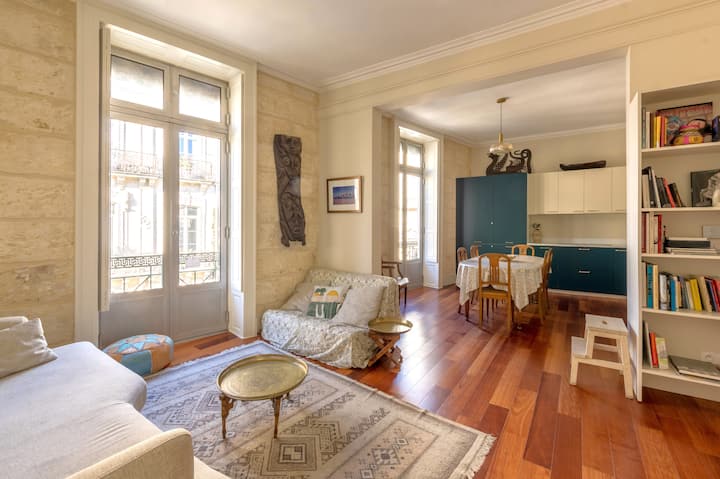Grand T4 éLégant • Vue Opéra • 3 Chambres - Montpellier