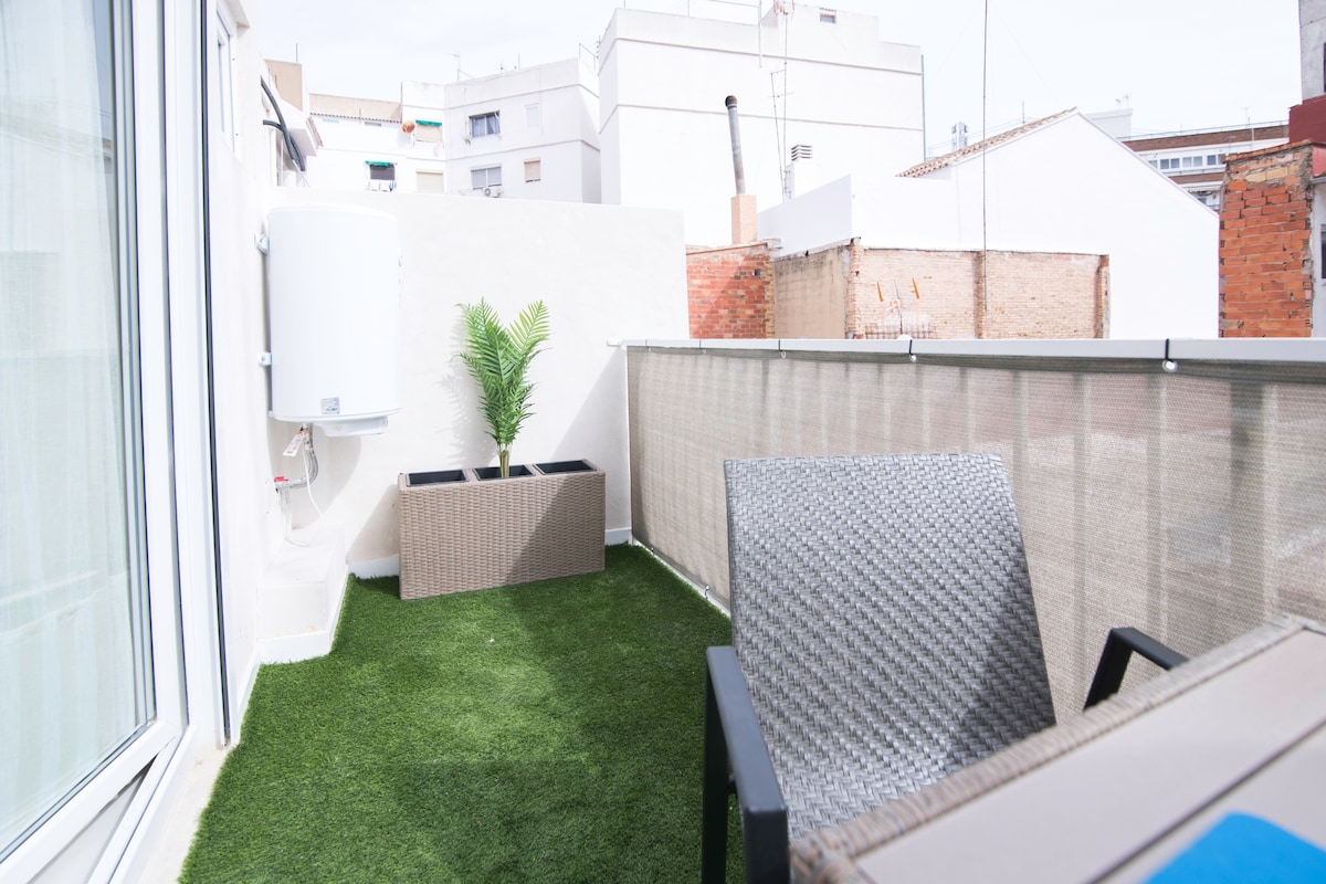 Mini loft para 2 con balcón, baño y cocina - Apartamentos en alquiler ...