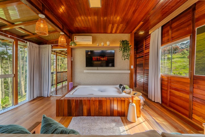 Com Banheira De Hidromassagem E Uma Vista Incrível - Urubici