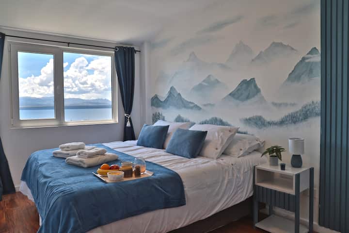 Mágico Departamento Premium Céntrico Vista Y Arte - San Carlos de Bariloche
