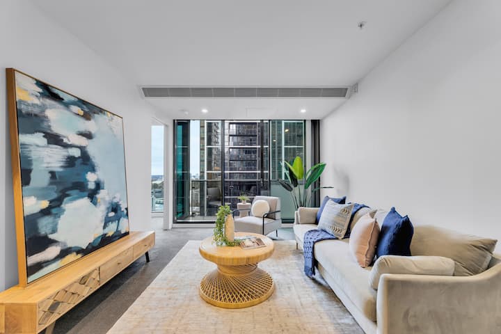 Modern 2 Bedroom Apt In Southbank With 1 Carpark - Kensington