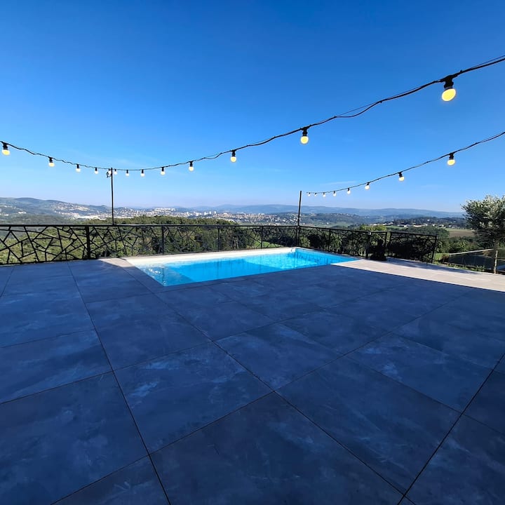 La Villa Dila Maison 16 Personnes,piscine, Jacuzzi - Saint-Étienne