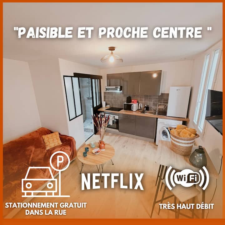Studio Au Calme Proche Centre - Angoulême