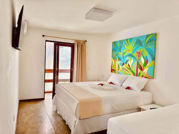 Suíte Master 5 Ou 6 - Pousada Casa Palo (Concha) - Itacaré