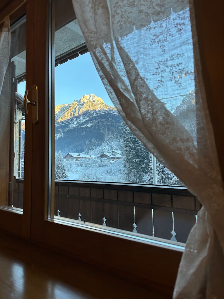 Casa Rizzucci-nuovo-2 Bagni-balcone Vista Montagne - Sappada