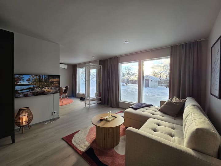 Stilren Och Nybyggd Lägenhet Nära E4/84 Hudiksvall - Sweden