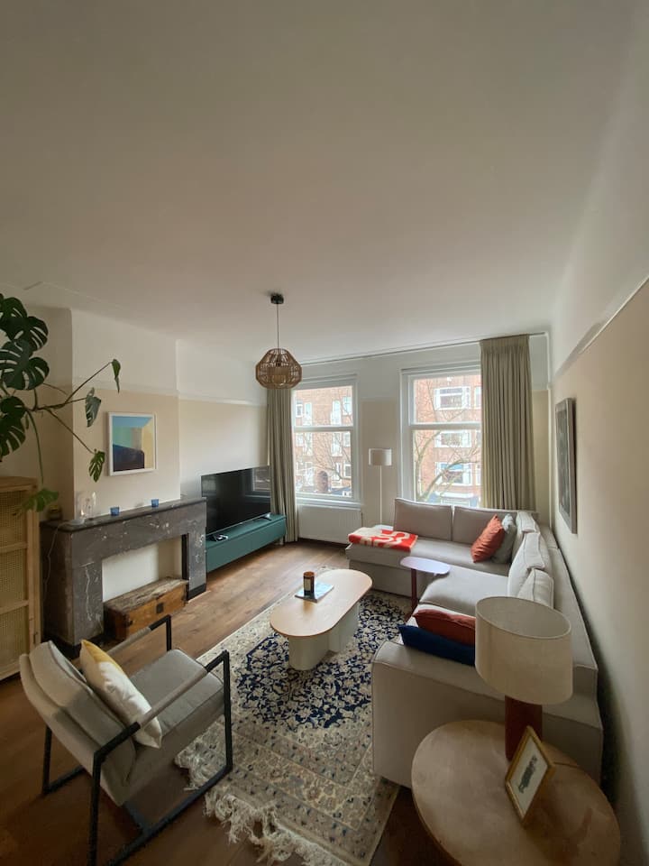 Stijlvol & Ruim Appartement Op Toplocatie - Amszterdam