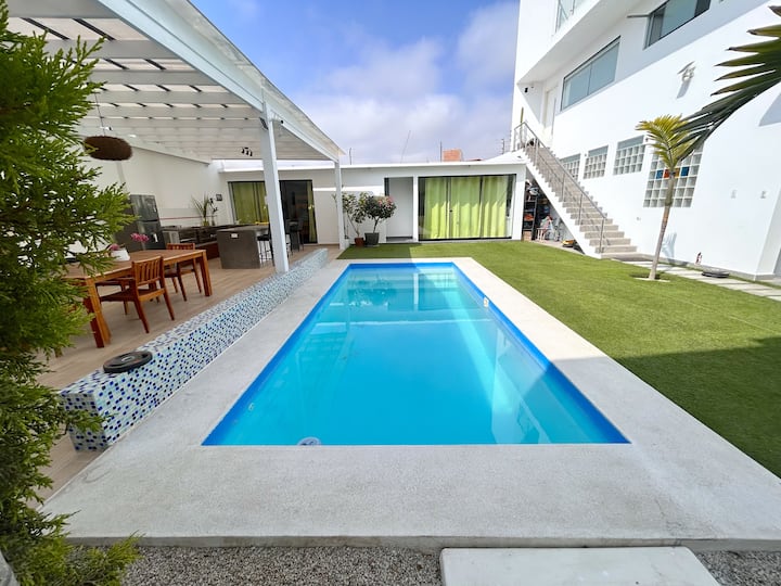 Casa De Verano Con Piscina Privada Y Parrilla - Pérou
