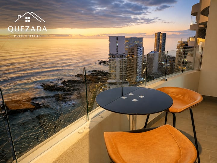 Vista Panorámica Al Océano- Atardeceres úNicos - Iquique