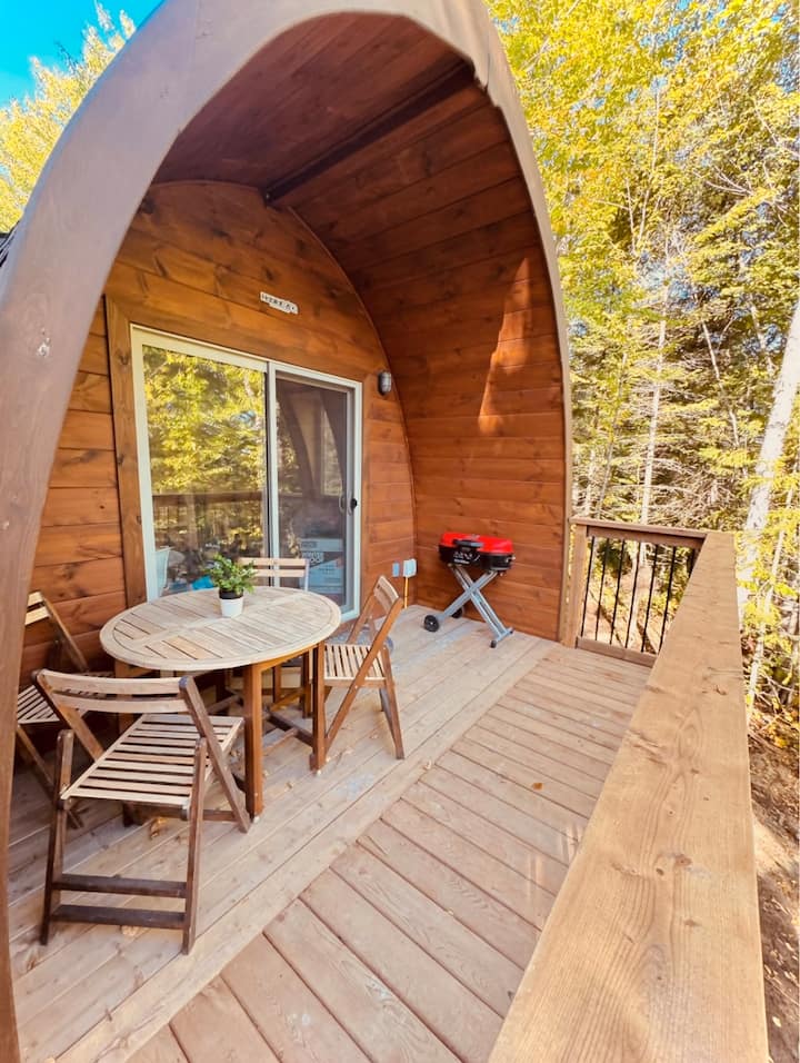 Dôme Des Cimes | Refuge Nature Au Lac Gamelin - Quebec