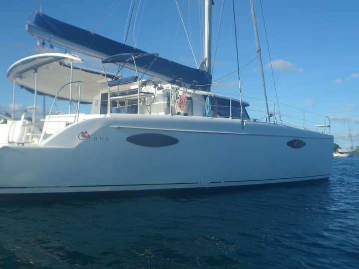 Catamaran Aux Trois-ilets Baie Anse Mitan - Martinique